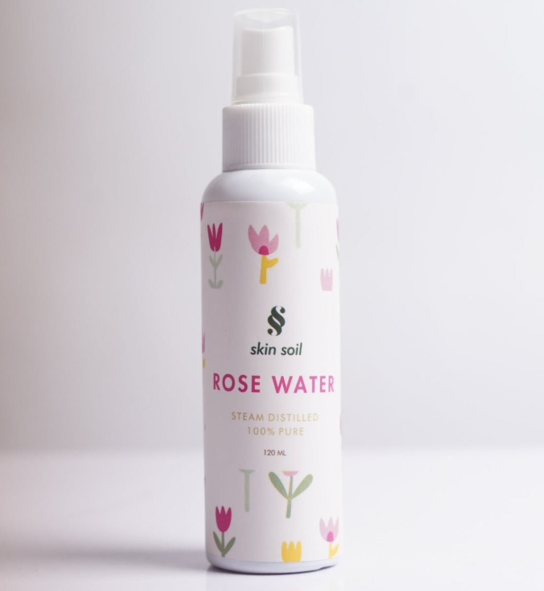 Rose Water - Steam Distilled – SKIN SOIL